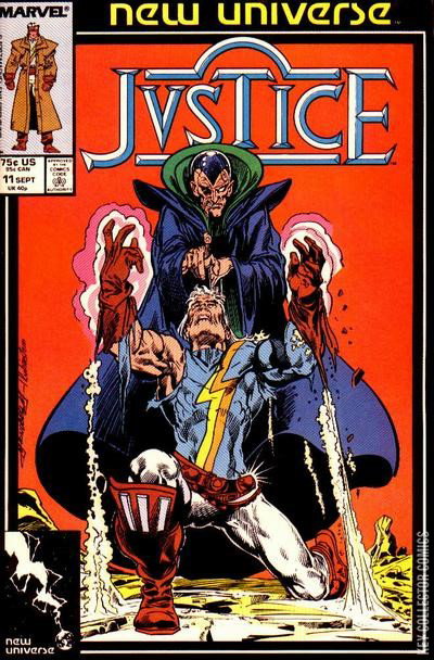 Justice 11 Published September 1987 Key Collector Comics