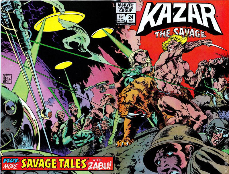 Ka-Zar the Savage #24 Published March 1983 | Key Collec