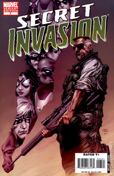 Secret Invasion #3 Variant Published August 2008 | Key