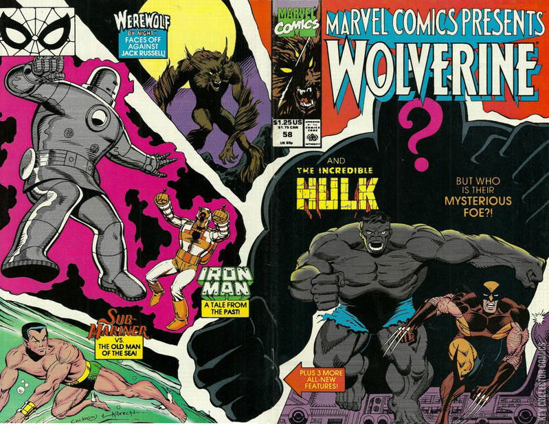 Marvel Comics Presents #58 Published September 1990 | K