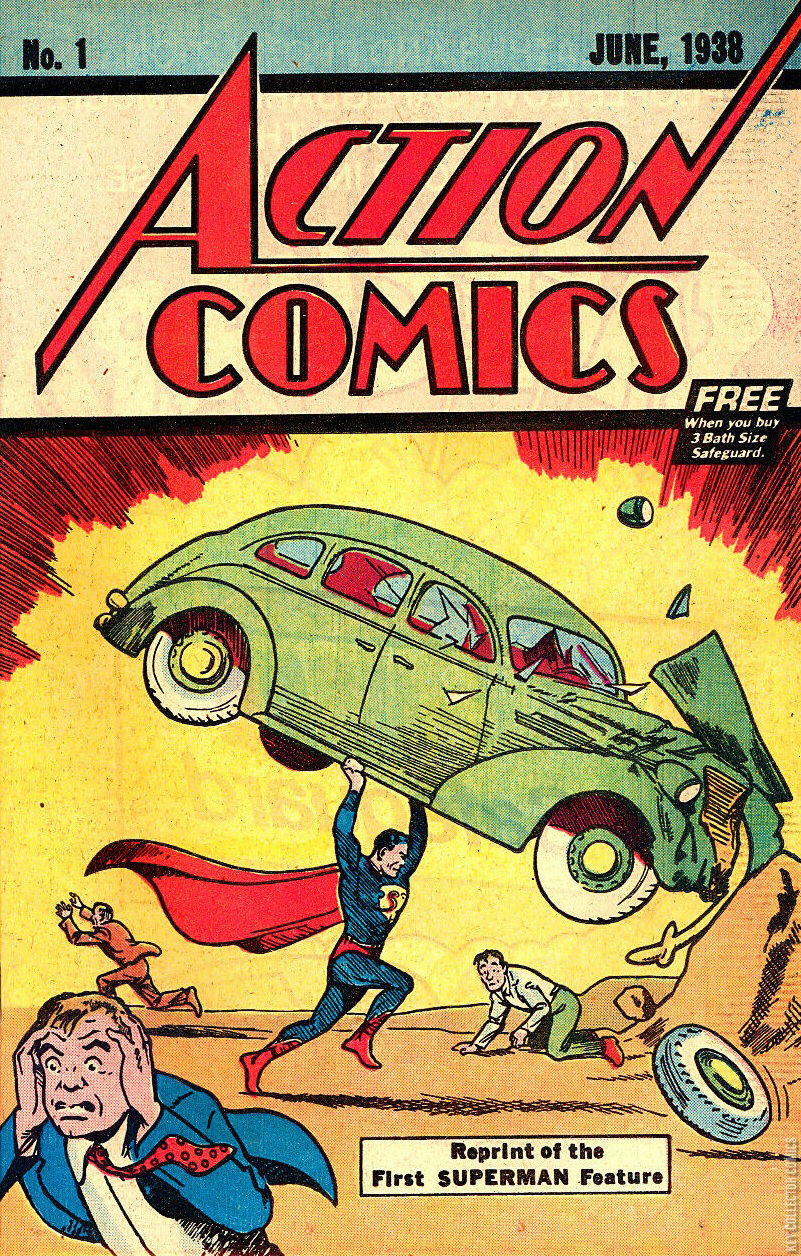 Action Comics #1 Reprint Published February 1976 | Key