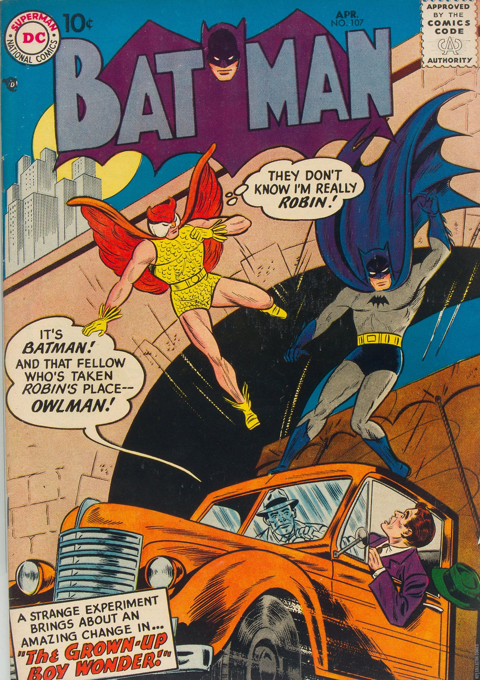 Batman #107 Published April 1957 | Key Collector Comics