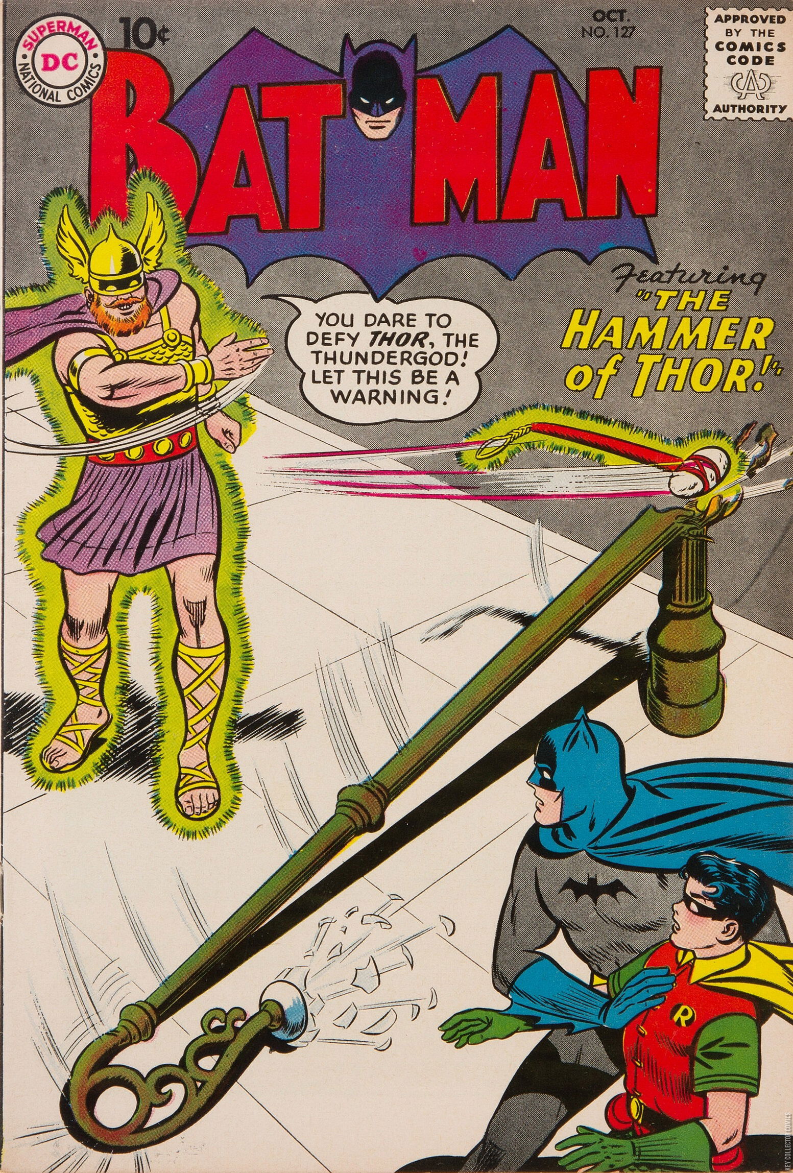 Batman #127 Published October 1959 | Key Collector Comics