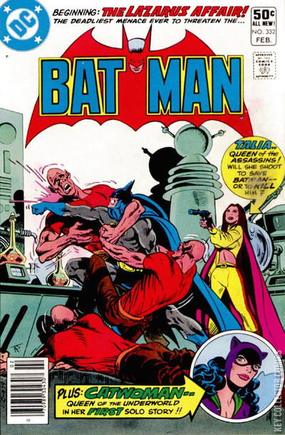 Batman #332 Newsstand Published February 1981 | Key Co