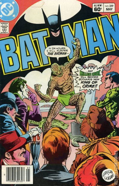 Batman #359 Newsstand Published May 1983 | Key Collect