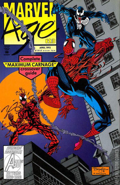 Marvel Age #123 Published April 1993 | Key Collector Comics