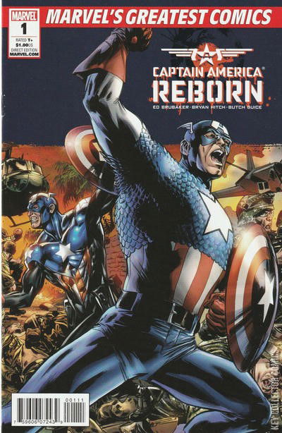 Marvel's Greatest Comics: Captain America: Reborn by Marvel | Key ...