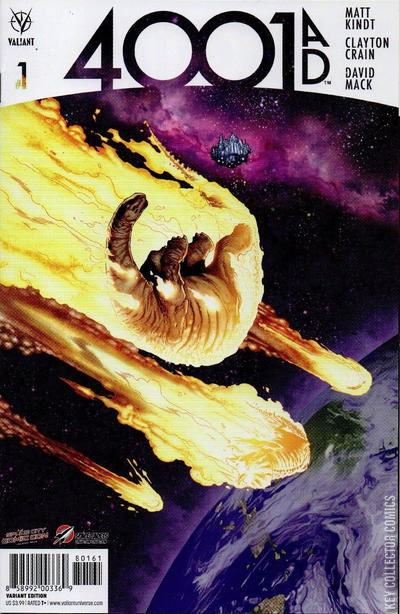 4001 A.D. #1 Variant Published May 2016 | Key Collecto