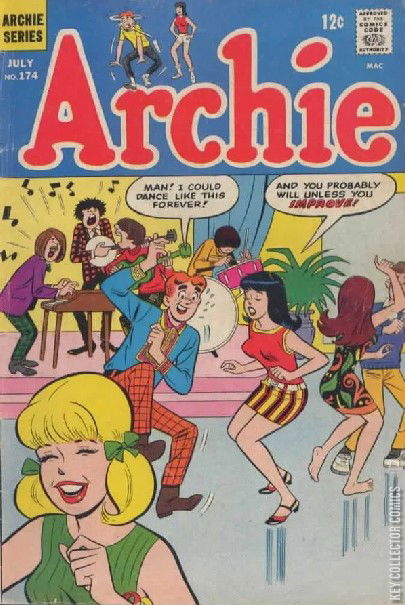 Archie Comics #174 Published July 1967 | Key Collector