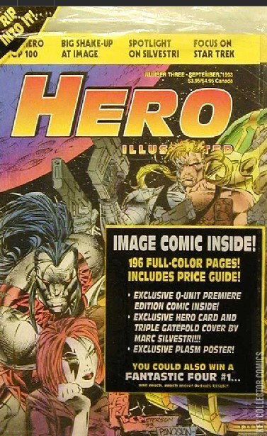 Hero Illustrated #3 Published September 1993 | Key Coll