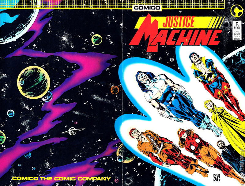 Justice Machine by Comico | Key Collector Comics