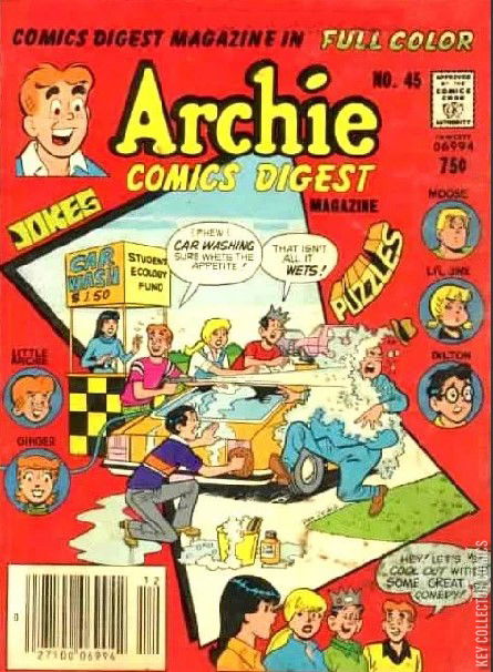 Archie Comics Digest #45 Published December 1980 | Key