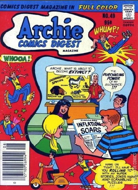Archie Comics Digest #49 Published August 1981 | Key Co