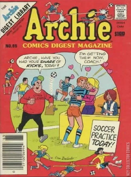 Archie Comics Digest #65 Published April 1984 | Key Col