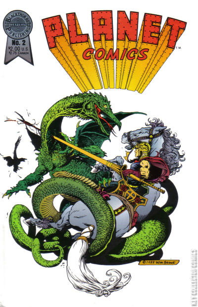 Planet Comics #2 Published September 1988 | Key Collect