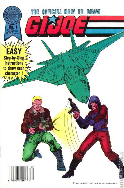 The Official How To Draw G.I. Joe by Blackthorne | Key Collector Comics