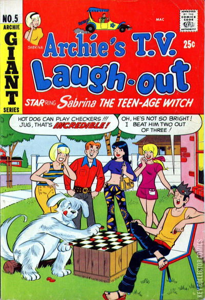 Archie's TV Laugh-Out #5 Published November 1970 | Key