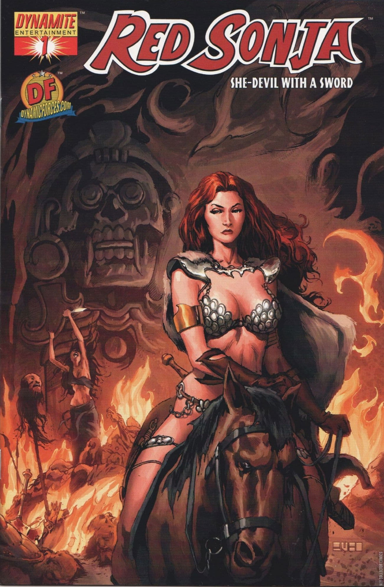 Red Sonja #1 Dynamic Forces Published July 2005 | Key