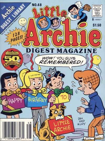 Little Archie Comics Digest #48 Published May 1991 | Ke