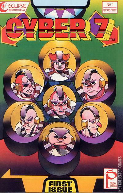 Cyber 7 by Eclipse | Key Collector Comics
