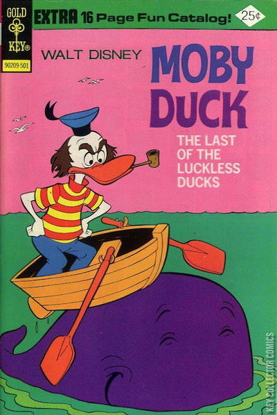 Walt Disney Moby Duck #16 Published January 1975 | Key