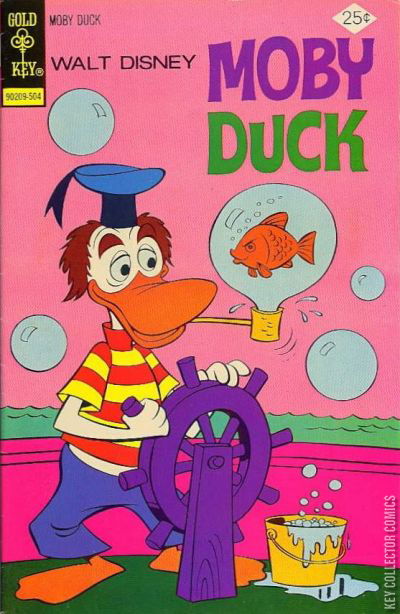 Walt Disney Moby Duck #17 Published April 1975 | Key Co