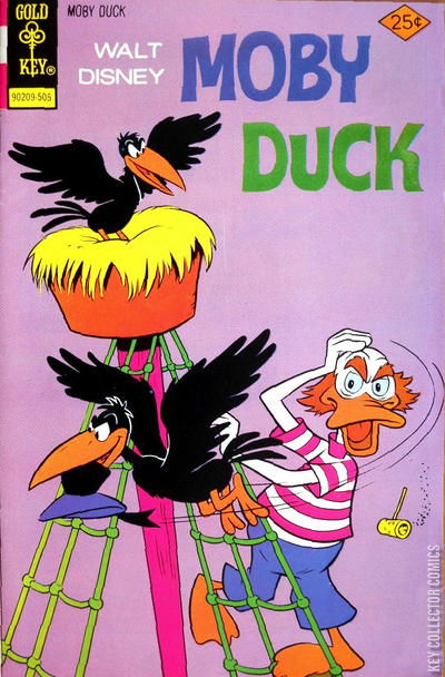 Walt Disney Moby Duck #18 Published June 1975 | Key Col