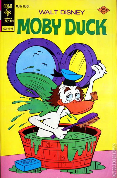 Walt Disney Moby Duck #19 Published August 1975 | Key C