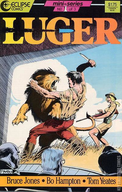 Luger #1 Published August 1986 | Key Collector Comics