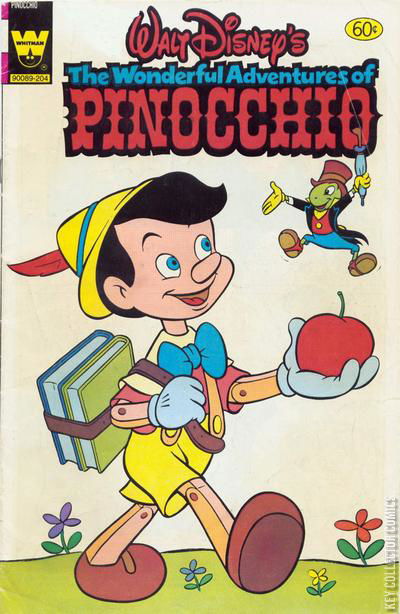 Walt Disney's the Wonderful Adventures of Pinocchio by Whitman | Key ...