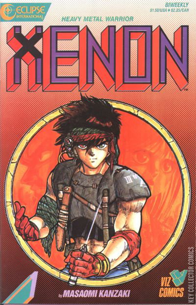 Xenon by Eclipse | Key Collector Comics