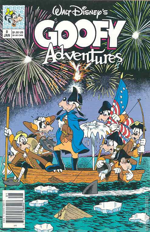 Goofy Adventures #8 Newsstand Published January 1991