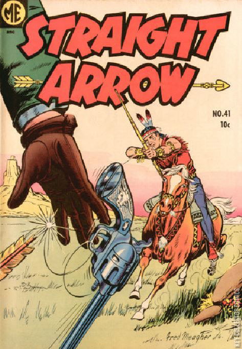 Straight Arrow #41 Published January 1955 | Key Collect