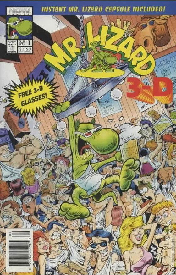 Mr. Lizard 3-D Special by Now | Key Collector Comics
