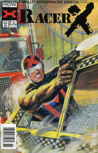 Racer X #3 Published November 1989 | Key Collector Comics