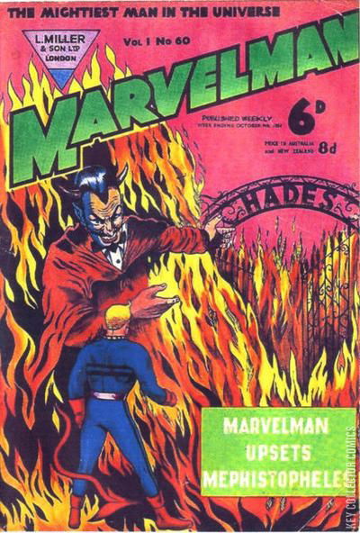 Marvelman #60 UK Edition Published October 1954 | Key