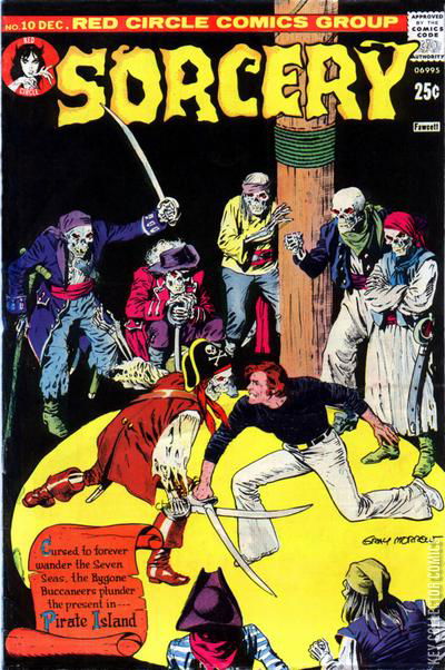 Red Circle Sorcery #10 Published December 1974 | Key Co