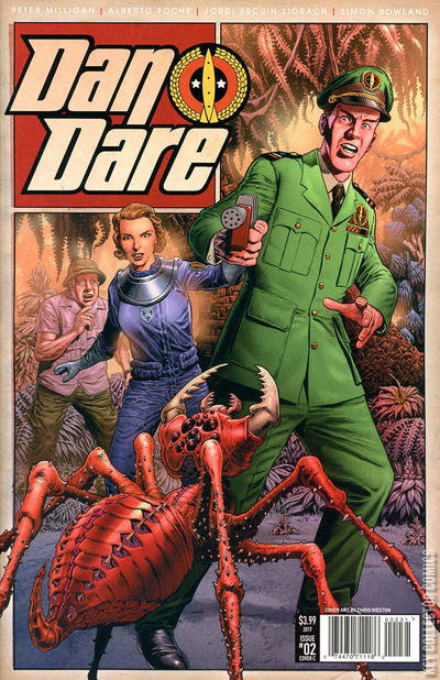 Dan Dare #3 Variant Published December 2017 | Key Coll