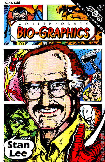 Contemporary Bio-Graphics by Revolutionary Comics | Key Collector Comics