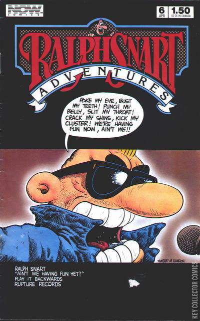Ralph Snart Adventures #6 Published April 1987 | Key Co
