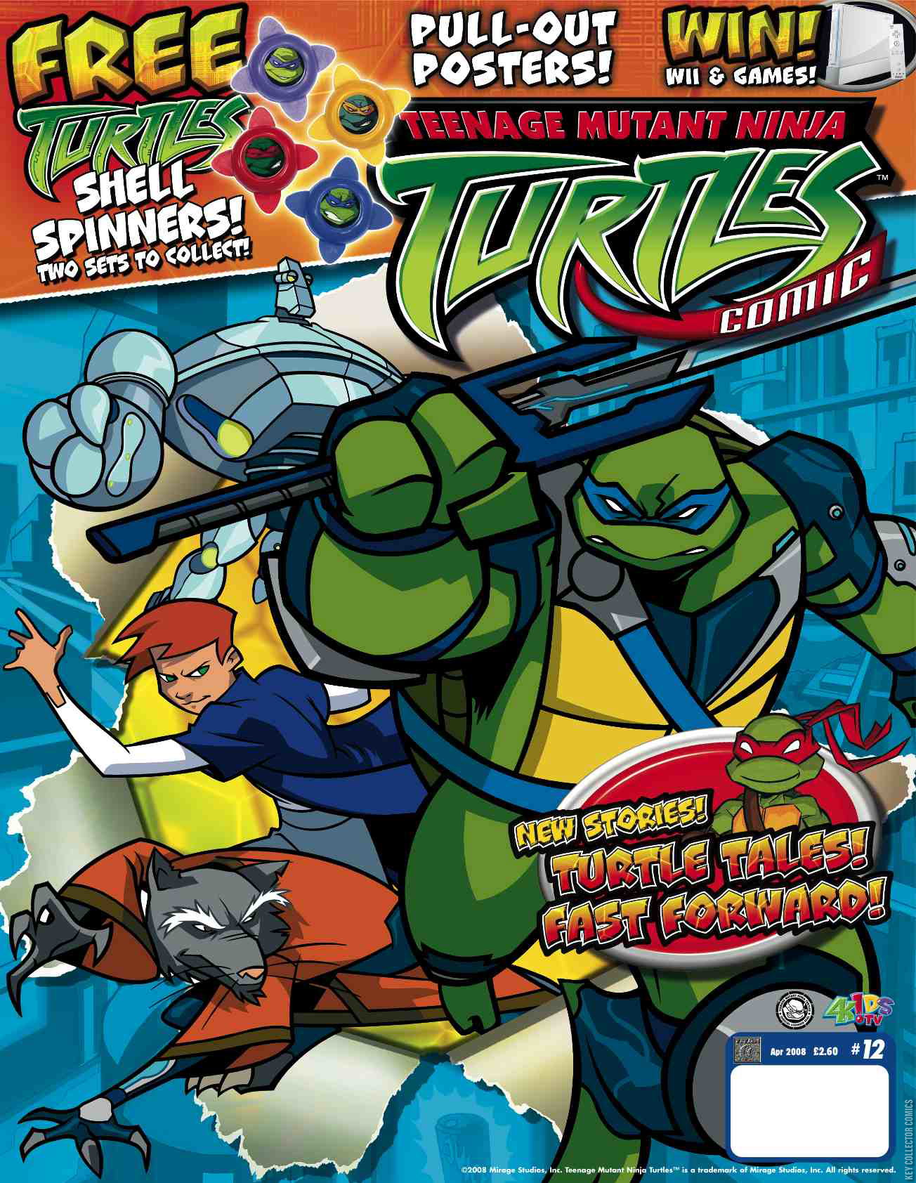 Teenage Mutant Ninja Turtles Comic #12 Published April