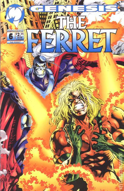 The Ferret #6 Published October 1993 | Key Collector Comics