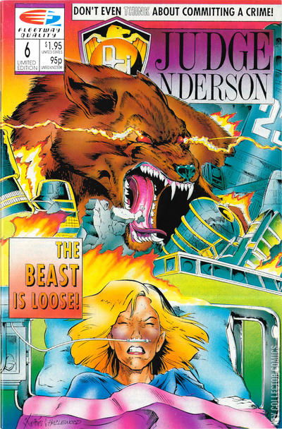 Psi-Judge Anderson #6 Published August 1990 | Key Colle