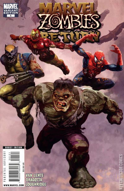 Marvel Zombies Return #1 Variant Published September 2