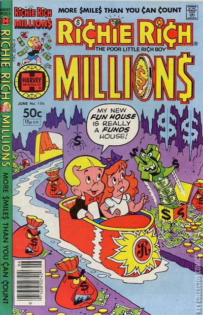 Richie Rich Millions #106 Published December 1969 | Key