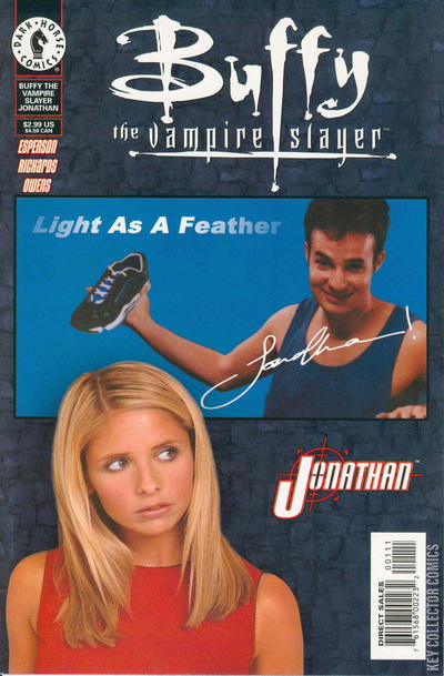 Buffy the Vampire Slayer: Jonathan #1 Photo Cover Published