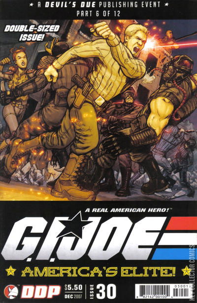 G.I. Joe: America's Elite #30 Published December 2007