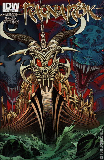 Ragnarok #4 Variant Published March 2015 | Key Collect