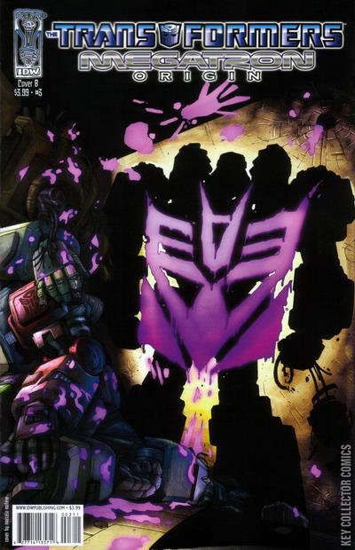 Transformers: Megatron - Origin #3 Variant Published Septem