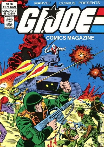 G.I. Joe Comics Magazine #7 Published December 1987 | K